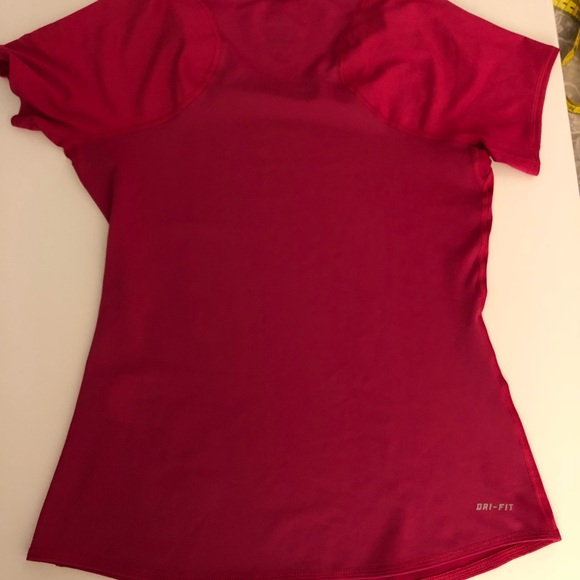 Nike | Tops | Pink Colored Dri Fit Tshirt | Poshmark